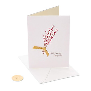 Papyrus Sympathy Card (Wishing You Comfort)