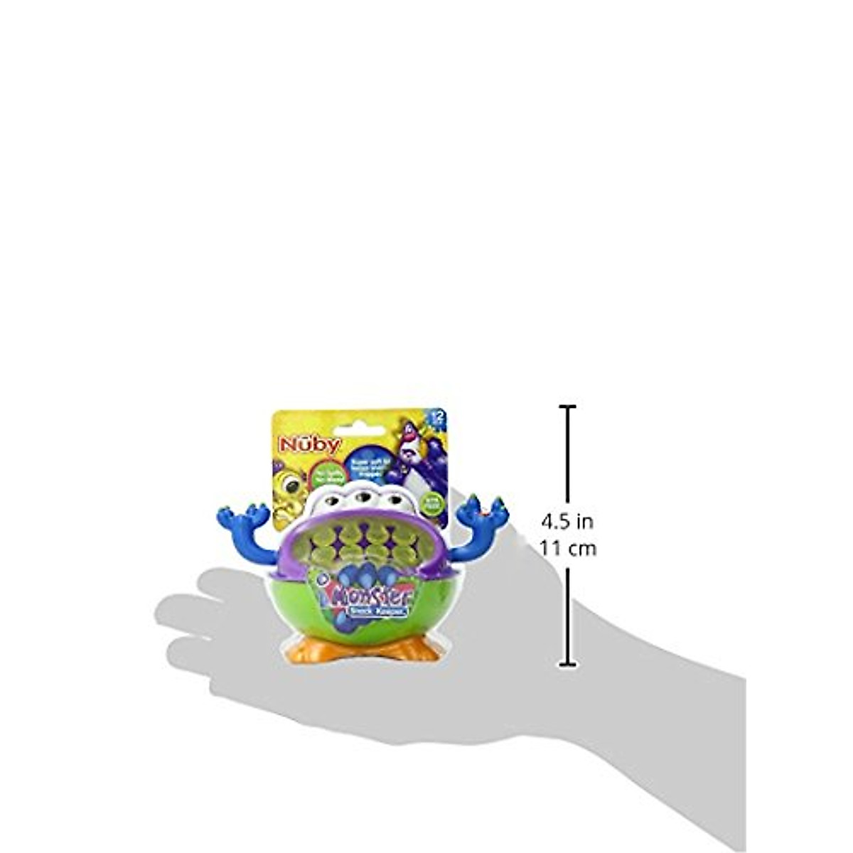 Nuby 3-D Monster Snack Keeper