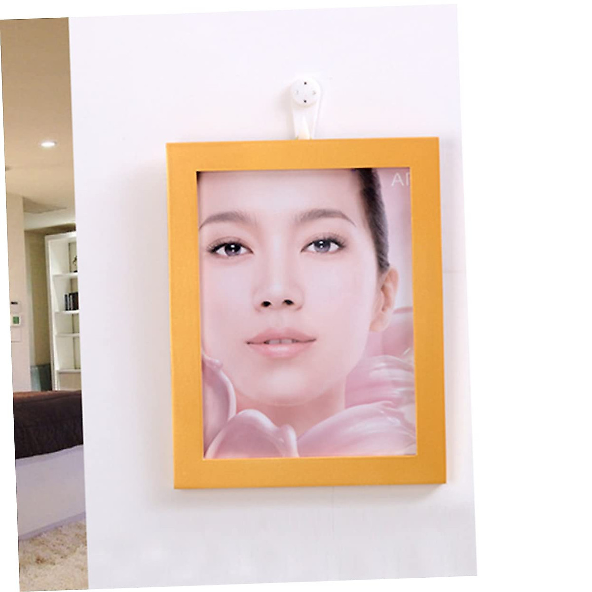 Garneck 10pcs White Household Wall Stud