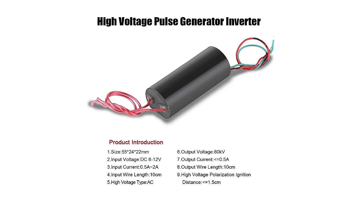High Voltage Pulse Generator Transformer 80KV for Science Experiments