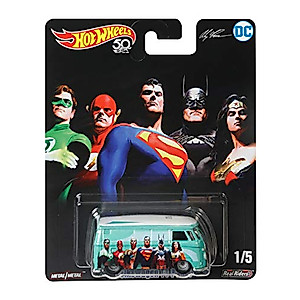 Hot Wheels Alex Ross Limited Edition Collector 5 Pack, Multicolor