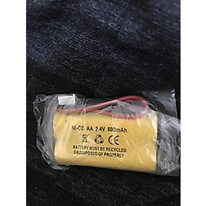 2.4V 600MAH NiCd Exit Sign Emergency Light Battery Replacement (10 Pack)