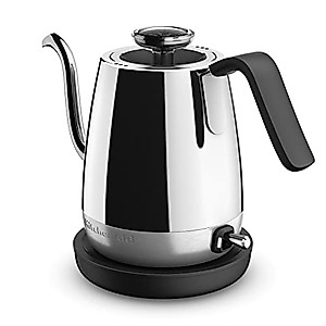 KitchenAid KEK1025SS Precision Gooseneck Electric Kettle, 1 Liter, Stainless Steel