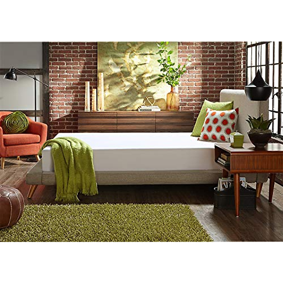 Live and Sleep Classic 10 Inch Medium Plush Firmness, Memory Foam Mattress in A Box, CertiPur Certified - King Size