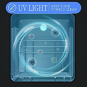 Asiakarn Towel Warmer, Hot Towel Warmers Spa, 5L Mini Towel Warmer, Small Towel Warmer for Facials.