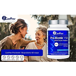 CanPrev 15B-Probiotic Vegi Capsules, 60 Count