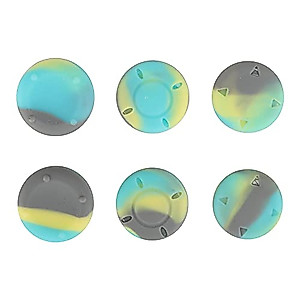 Button Cover, Ergonomic Game Controller Button Cover Heightening Elastic for Switch(Camouflage)