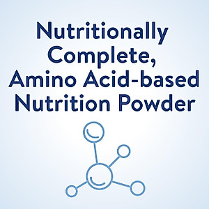 EleCare Jr Nutrition Powder, Complete Nutrition For Ages 1 And Older With Food Allergies, Amino Acid-based Nutrition Powder, Unflavored, 14.1-oz Can, Pack of 6