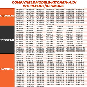 𝟮𝟬𝟮𝟱 𝙐𝙥𝙜𝙧𝙖𝙙𝙚 285805 Washer Water Inlet Valve with Mounting Bracket - Suitable for Whirlpool Kenmore Kitchen-Aid Washer - Replaces 292197 3349451 3354565 KAWS850JQ4 LSQ8243HQ0 7MLSC9545JQ2