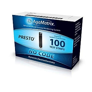 WaveSense Presto Test Strips, 100 Count Box