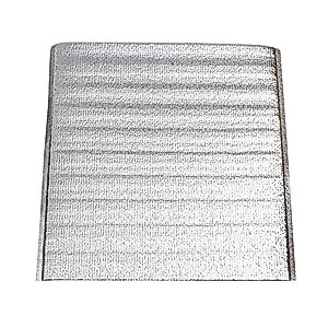 10Pcs Disposable Food Thermal Pouches Aluminum Foil Liners Food Delivery Pouches for Picnic Camping Store(35 x 40cm)