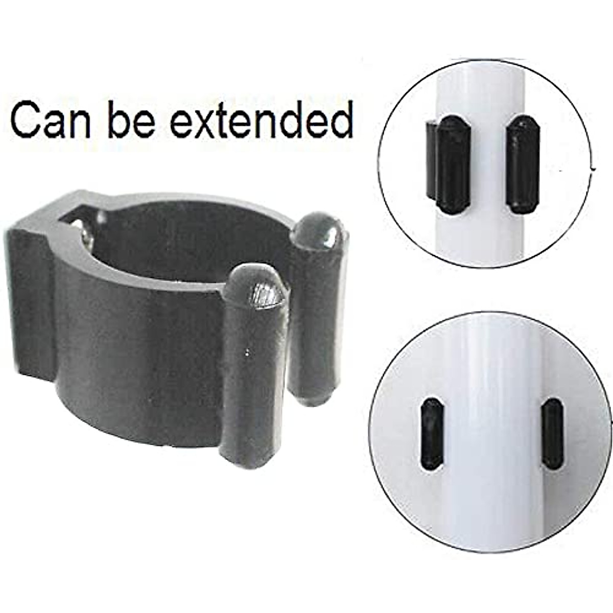 Pmsanzay Light Saber Wall Display Rack Light Saber Wall Mount Wall Rack Wall Holder - Easy to Install - Used in Both Commercial and Residential Settings - Hardware Included - No Lightsaber -2/PK