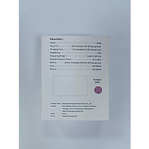 Wireless Bluetooth Earbud Sport, Bluetooth 5.3 Headphones with Noise Cancelling Mic, 90H HiFi Stereo Over Ear Earbud with LED Display and USB-C, IP7 Waterproof Earphones, Button Control, Rose Gold