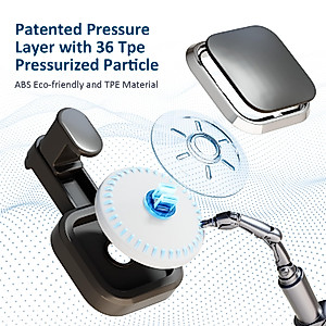 VELMADE Suction Towel Hook for Bathroom, Damage-Free Hanging, Powerful Vacuum Suction Cup Shower Loofah Holder, Removable Shower Hooks for Inside Shower Wall, Easy to Install and Remove, White, 4 Pack