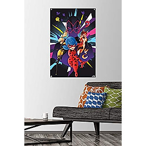 Miraculous - Group Wall Poster with Pushpins