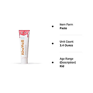 Risewell Kids Cake Batter Hydroxyapatite Toothpaste