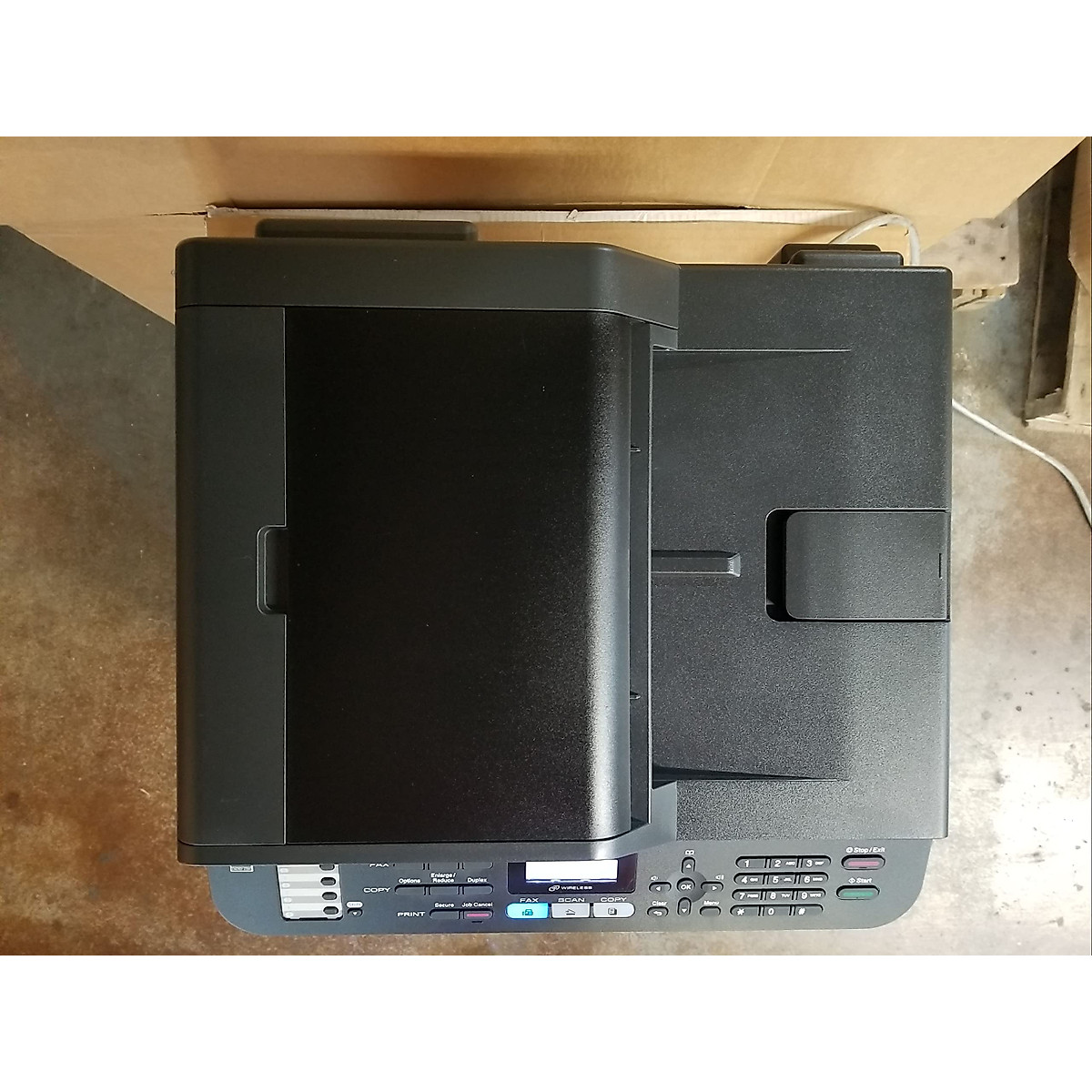 Brother Printer MFC7860DW Wireless Monochrome Printer with Scanner, Copier & Fax