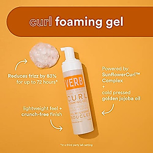 VERB Curl Defining Foaming Gel for Frizz Control and Hydration, 6.7 fl oz