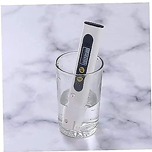 YUESFZ Precise Tds Meter Water Quality Tester LCD Display Testing Pen White Drinking Water Test Meter Practical Water Quality Detector