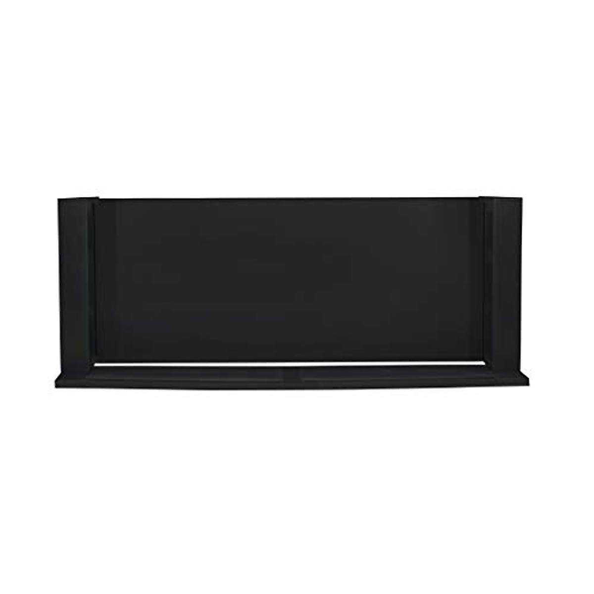 Linon Carlton Padded Bench, 44.5"W x 17"D x 30"H, Black