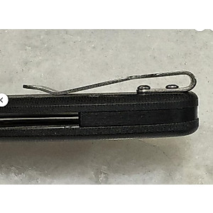 Titanium Deep Pocket Clip with Stainless Screws For Spyderco Shaman C229GP