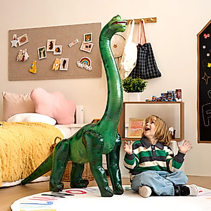 JOYIN 51" Brachiosaurus Inflatable Dinosaur Toy for Party Decorations, Birthday Party Gift, Gift for Kids and Adults