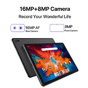 UMIDIGI A11 Tablet PC, 10.4 inch 2000 FullView Tablet A11 4GB +128GB up to 1TB Android 11 Helio P22 Octa Core Processor 8000mAh Tab 16MP Rear Camera Face ID Unlocked WiFi + Dual 4G Global Version