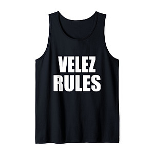 VELEZ Rules Son Daughter Boy Girl Baby Name Tank Top