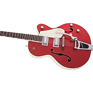 Gretsch G5410T Limited Edition Electromatic "Tri-Five" Hollow Body Single-Cut Two-Tone Fiesta Red/Vintage White w/Bigsby