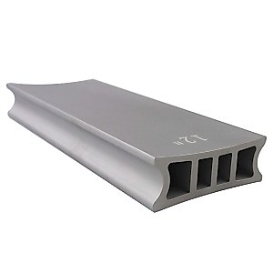 Guyker Two-Way Radius Sanding Block for Fret Leveling Fingerboard - Aluminum Sanding Beam Luthier Tool for Guitar & Bass Repair & Maintenance CNC Machined (1 Piece, Radius 12” + 16”)