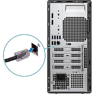 Dell OptiPlex 5000 Desktop Computer - Intel Core i5 12th Gen i5-12500 Hexa-core (6 Core) 3 GHz - 8 GB RAM DDR4 SDRAM - 256 GB M.2 PCI Express NVMe 3.0 x4 SSD - Tower - Black