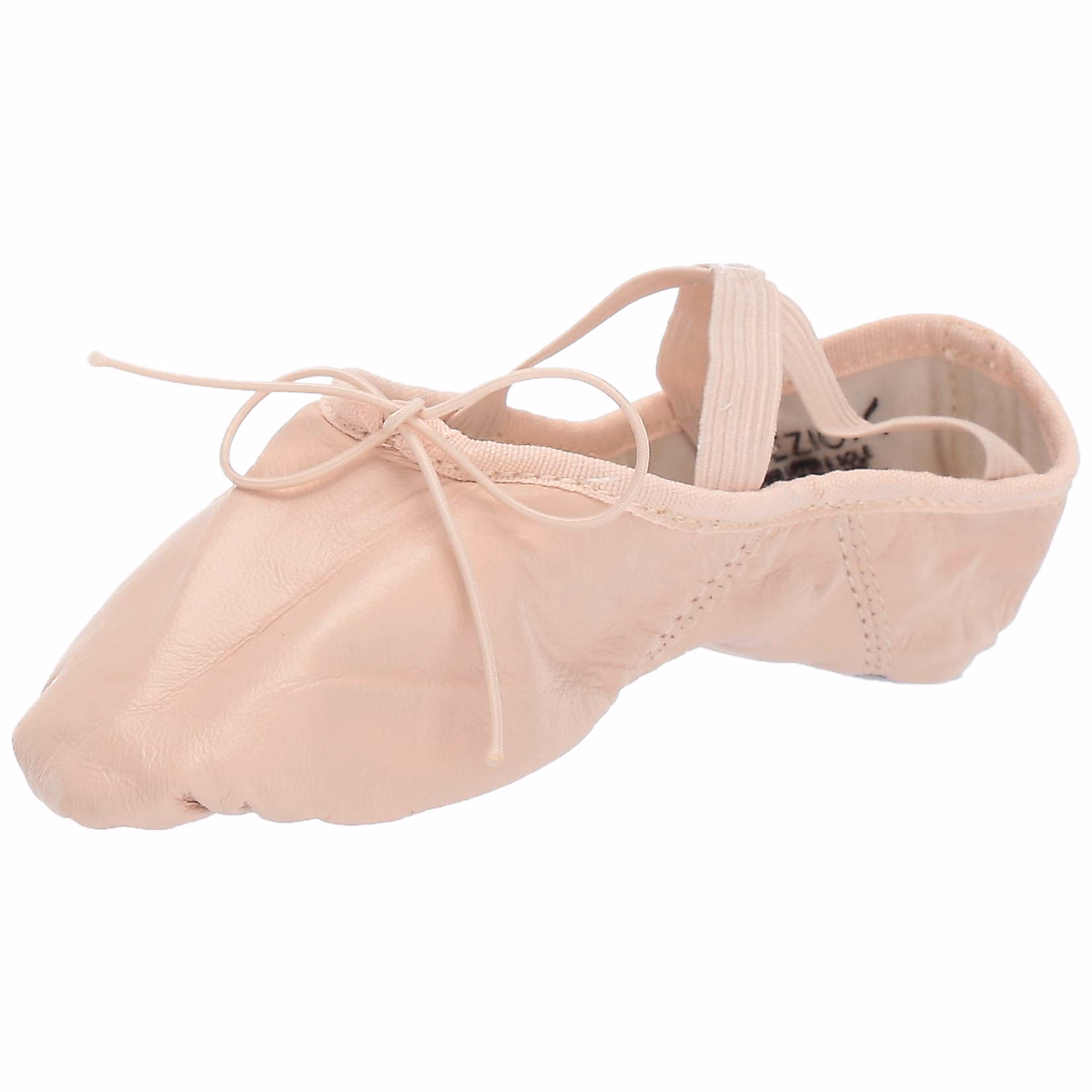 Capezio Girls Leather Juliet Ballet Shoe-Child, Light Pink, 12.5 Little Kid
