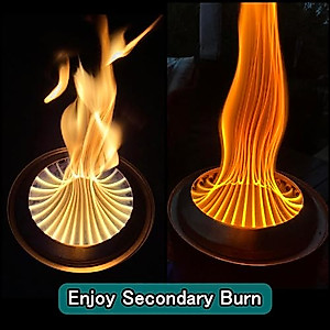 CAMP FANSIPAN Pellet Adapter for Solo Stove Mesa, Mesa XL, Campfire, Titan, Lite Fire Pit.Dual Fuel Wood, Pellet.Prevents Pellets Falling, Increase Burn Time.Stainless Steel.Thickness 2mm