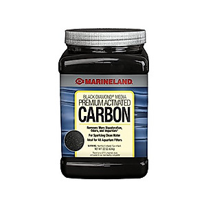 Marineland Black Diamond Premium Activated Carbon 22 Ounces, Filter Media For aquariums