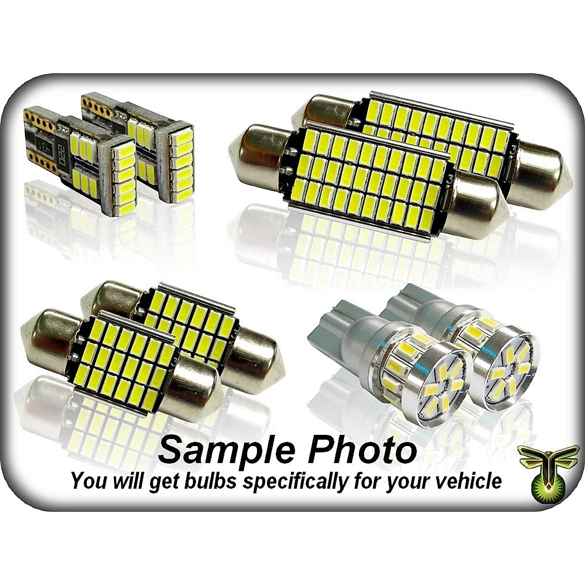 Fyre Flys White LED Interior Lights for 1999-2016 Ford F250 F350 Super Duty 14 Piece 6000K Super Bright 3014 Series SMD Package Kit and Install Tool