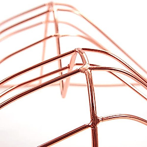 homozy Metal Bra Hangers, Space Saving Anti Deformation Bra Hangers, Small Hangers, Clothes Hangers, Rose Gold/Gold - Rose Golden