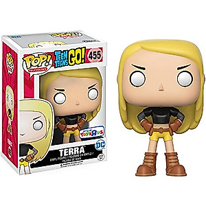 Terra (Toys R Us Exclusive): Teen Titans Go x Funko POP! TV Vinyl Figure & 1 POP! Compatible PET Plastic Graphical Protector Bundle [#455 / 11810 - B]