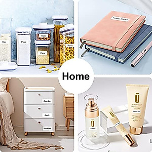 Marklife P11 Label Maker Machine with 4 Rolls Tape,Mini Thermal Wireless Inkless Sticker Printer Machine for Home Kitchen Office Organization