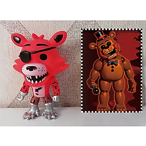 20 Set Fnaf Birthday Invitation Cards Bear Game Friends Invite Party Supplies Gift Card