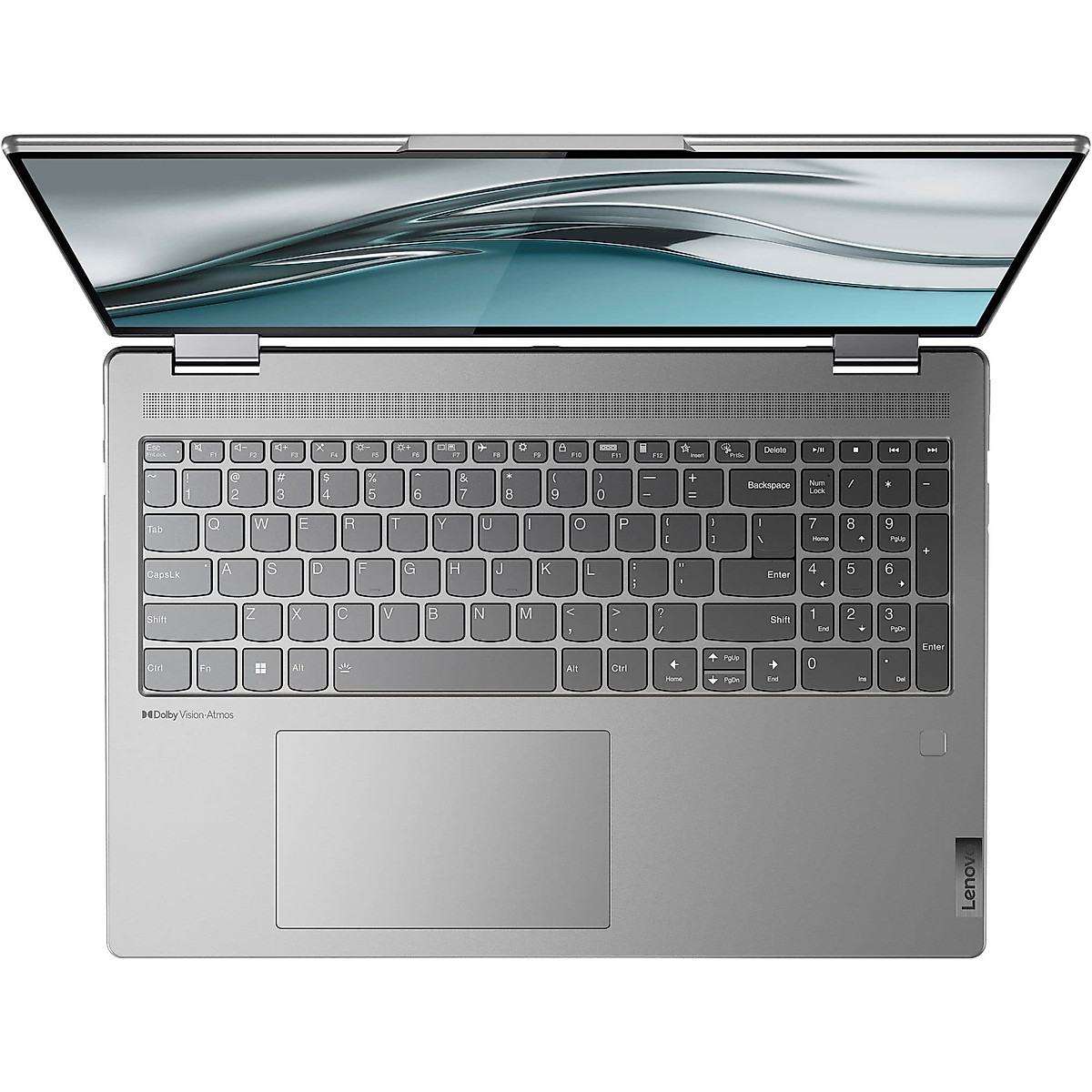 LENOVO Yoga 7i 2-in-1 Laptop | Intel 12-Core i7-1260P Processor | 16" 2.5K Touchscreen | Iris Xe Graphics | 16GB DDR5 | 512GB SSD | Backlit Keyboard | Fingerprint | WI-FI 6e | USB4.0 | Windows 10 Pro