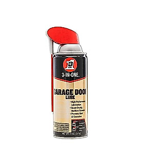 3-IN-ONE Professional Garage Door Lubricant with SMART STRAW SPRAYS 2 WAYS, 11 OZ