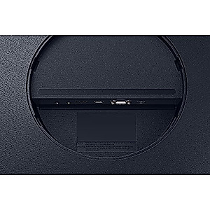 SAMSUNG T550 Series 27-Inch FHD 1080p Computer Monitor, 75Hz, Curved, Built-in Speakers, HDMI, Display Port, FreeSync (LC27T550FDNXZA)