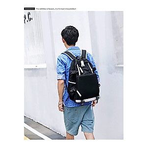 ISaikoy Anime BLUE LOCK Backpack Shoulder Bag Bookbag Student School Bag Daypack Satchel C4