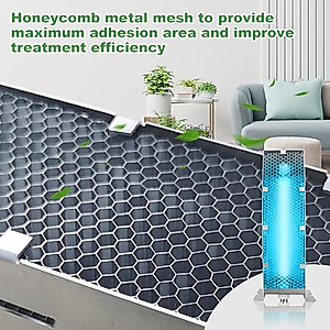 Leafinnerin Air Scrubber Plus Advanced Photocatalytic Oxidation (PCO) 9 Inch Replacement Cell and Üν Bulb, Ozone Free Suitable for ActivTek InDuct 2000, A1013A, A1013C, A1013P,A1013Q,A1013T, 1 Pack