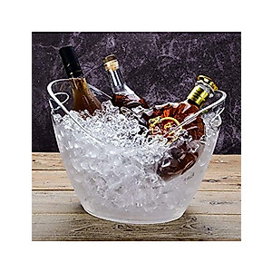 DomeStar Fake Ice Cubes, 4.4Lbs 1,000PCS Acrylic Ice Cubes Clear Rocks Fake Diamonds Clear Acrylic Vase Filler Plastic Crystals Clear Fake Crushed Ice Rocks Acrylic Gems