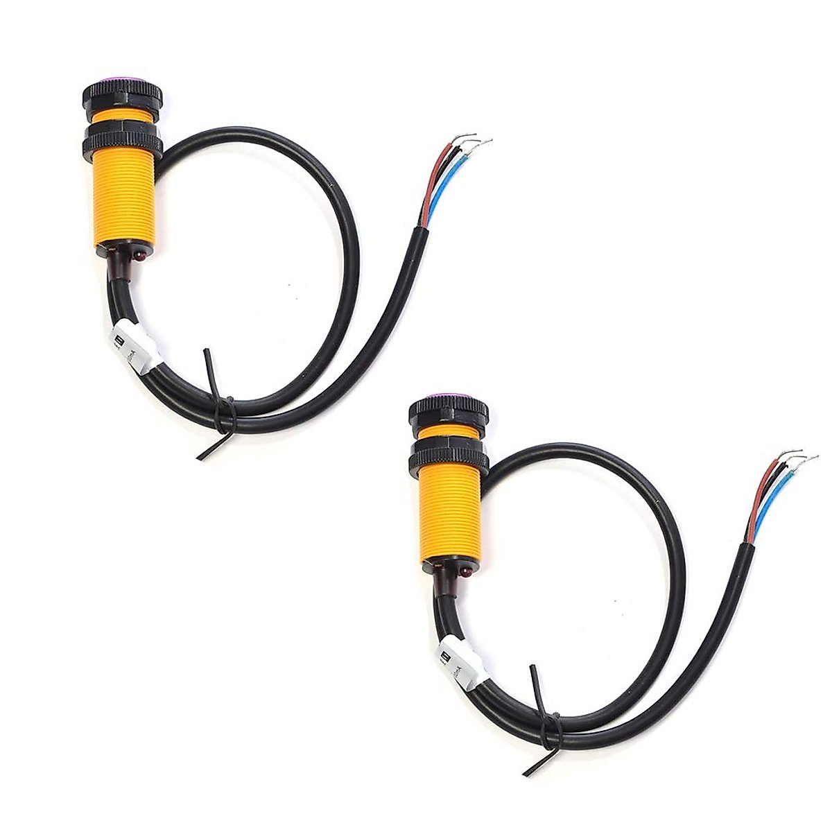 Comimark 2Pcs E18-D80NK Infrared Photoelectric Switch Sensor Obstacle Avoidance Sensor Module