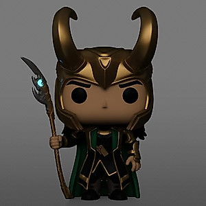 Funko Loki with Scepter (Glow in The Dark) (Special Edition Exclusive)