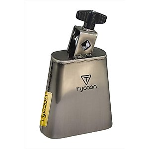 Tycoon Percussion Brushed Chrome Coated Cha Cha Bell