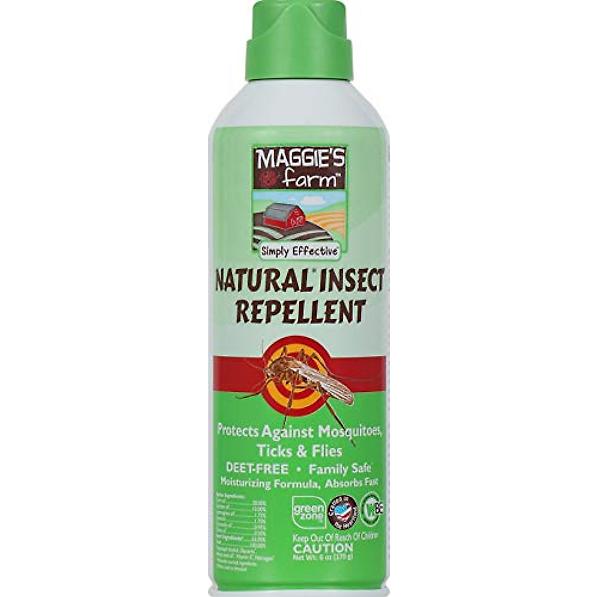 Maggie's Farm Maggie's Farm Insect Repellent, 6 Ounce