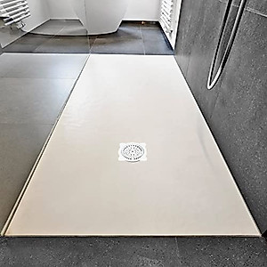 50pcs Cover Stopper Drain One-Off Shower Kitchen Sticker Bathtub Tub Bathroom Stoppers Toilet Home Woven Laundry Paper Hole Floor Catchers Bath Filter Sink Anti-Blocking White (Color : Whitex2pcs, S